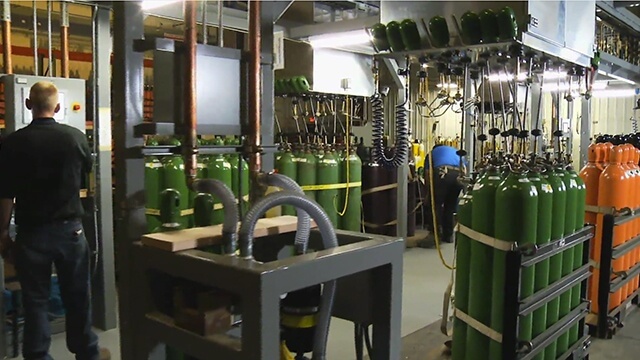 Industrial and Medical Gas Cylinder Fill Plant Equipment